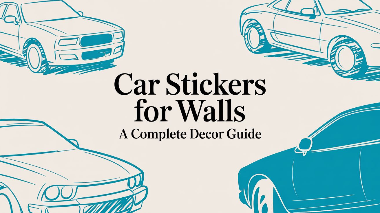 Car Stickers for Walls A Complete Decor Guide – QuoteMyWall