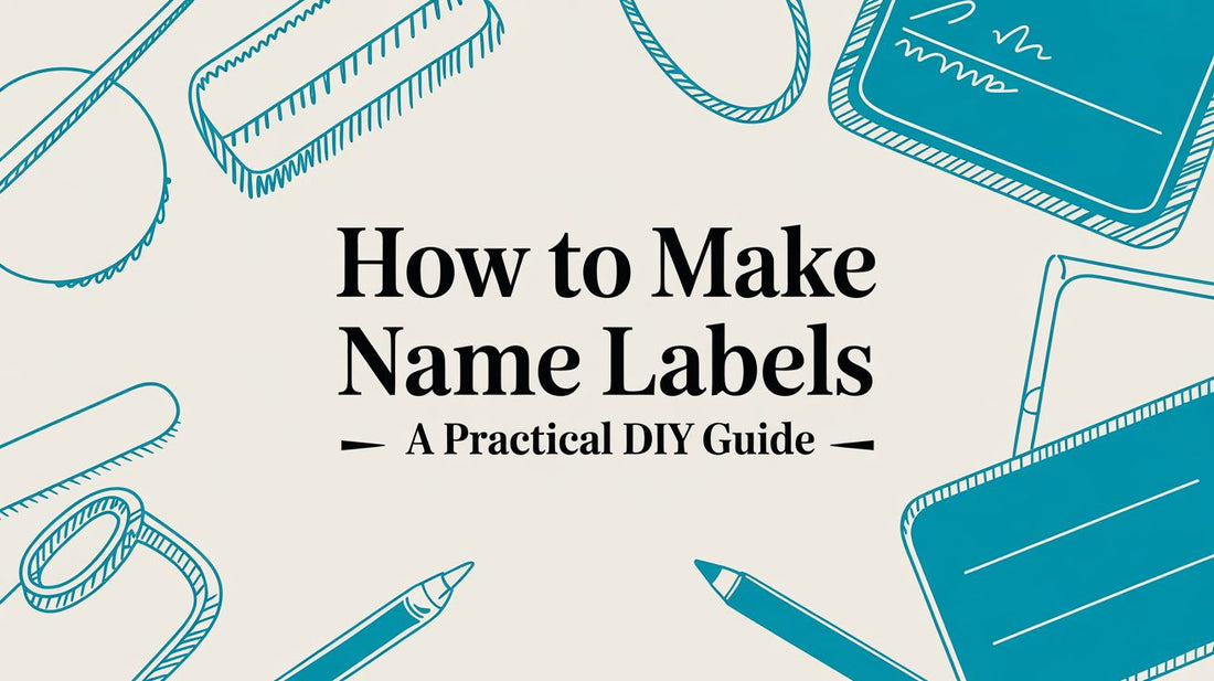 How To Make Name Labels A Practical DIY Guide