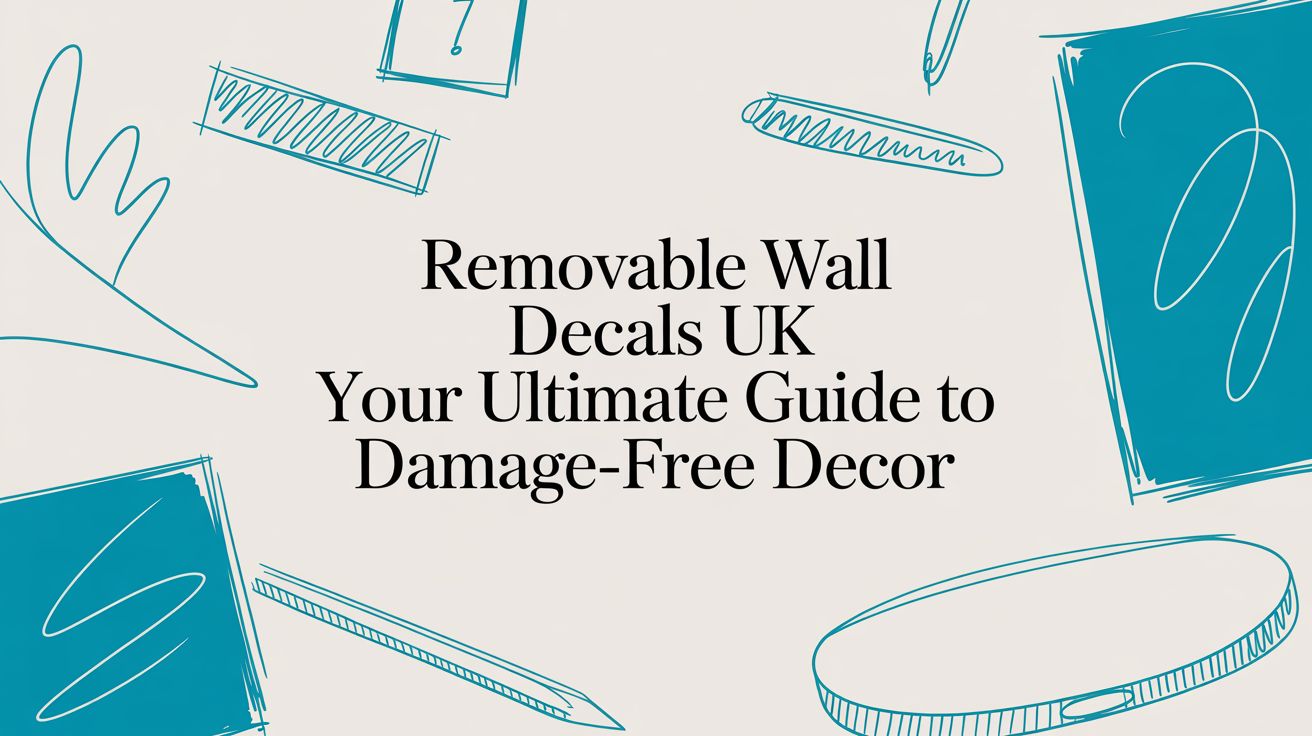 Removable Wall Decals UK Your Ultimate Guide to Damage-Free Decor