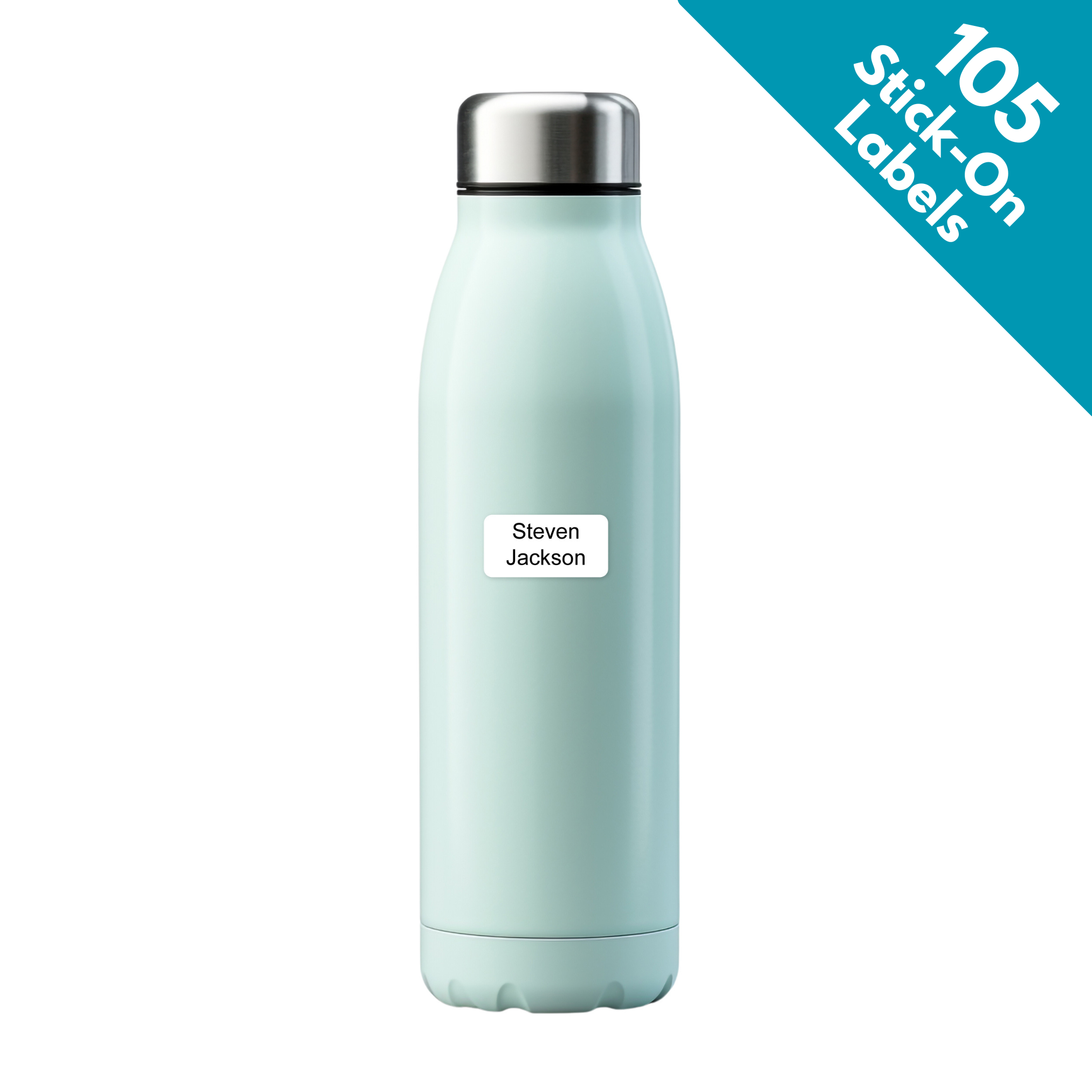 Personalised Name Labels For Water Bottles Self Adhesive Clothes Label