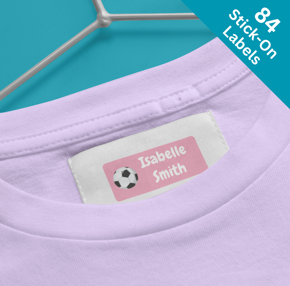 Easy Apply Stick-On Clothing Labels For Clothes: Personalise with Ease