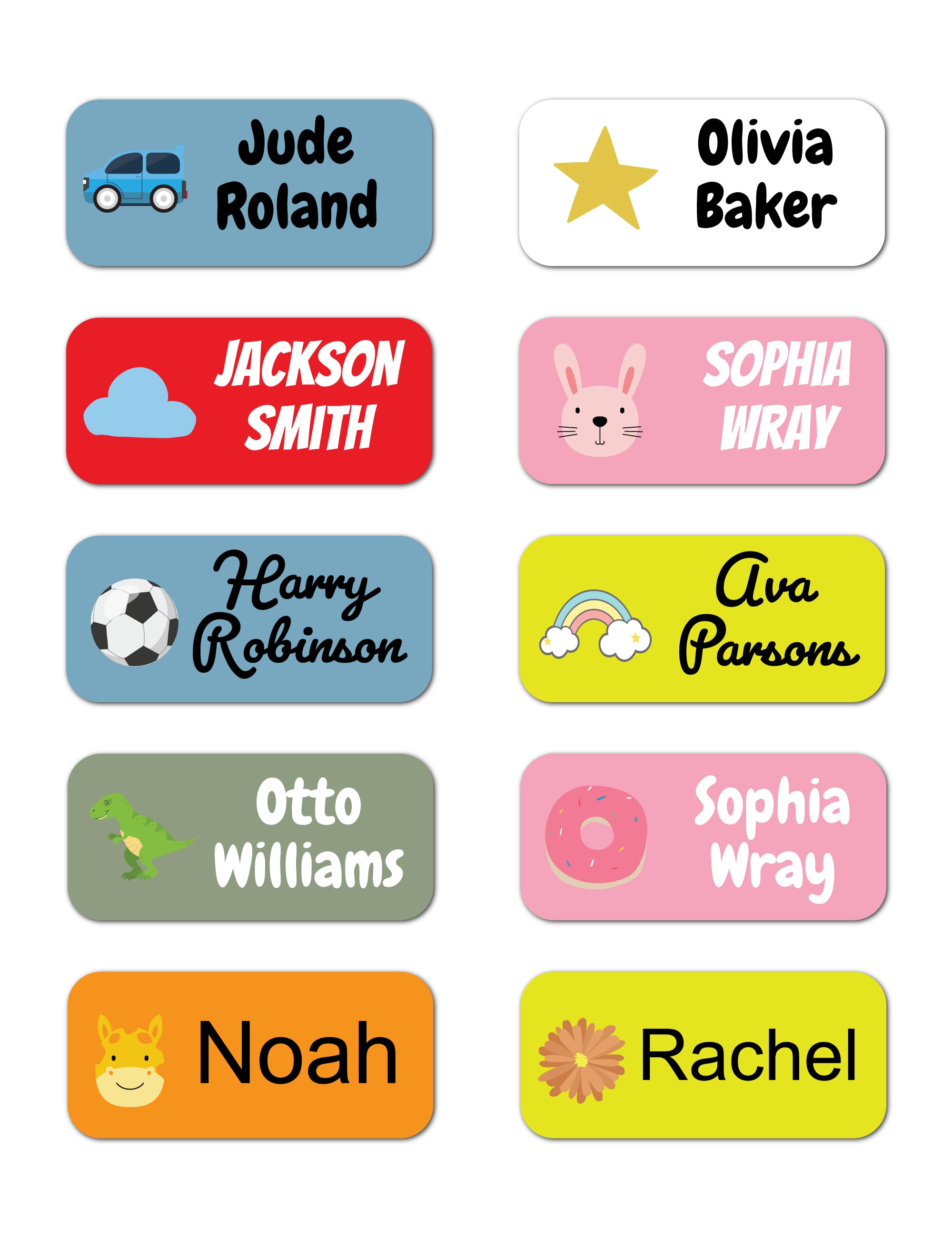 36 Clothing & Item Labels Designer