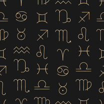 Star Sign Symbols Astrology Self Adhesive Vinyl