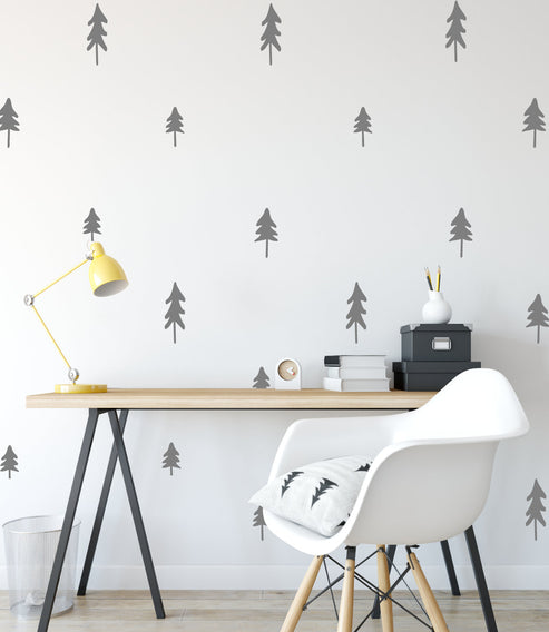 Mini Tree Wall Stickers, Tree Wall Decals, Tree Wall Art, Nursery Wall