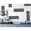 Line Pattern Wall Stickers