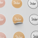 Custom/Personalised Round Stickers
