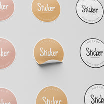 Custom/Personalised Round Stickers