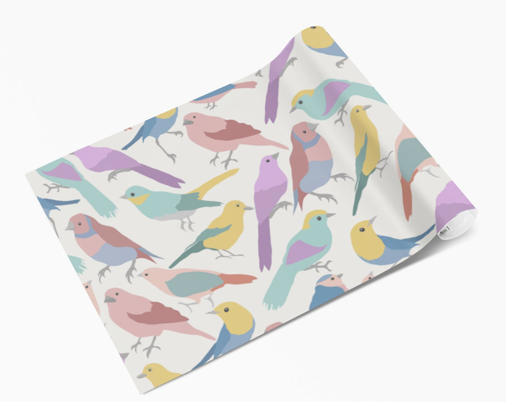 Colourful Birds Vinyl Sticker Wrap – QuoteMyWall
