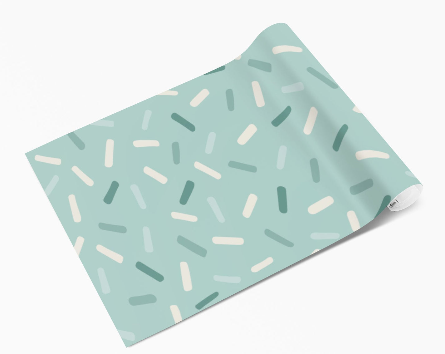 Mint Green Sprinkle Pattern Vinyl Wrap