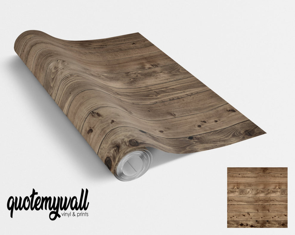 Classic Oak Wood Pattern Vinyl Furniture Wrap – QuoteMyWall