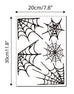 Spider Webs Halloween Window Stickers For Kids Cjhildren Home, Hallowe