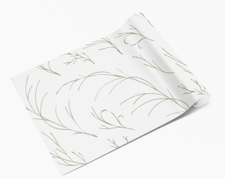 Wispy Branch Vines Vinyl Furniture Wrap