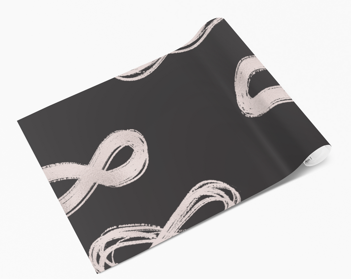 Black & Pink Infinity Symbol Vinyl Furniture Wrap – QuoteMyWall