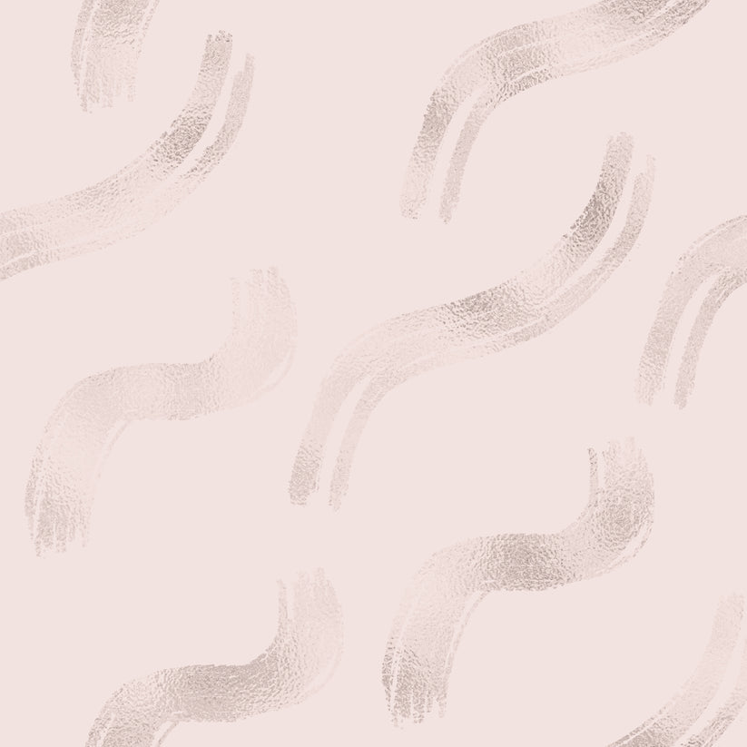 Dusky Pink Brush Stroke Wiggles Self Adhesive Vinyl – QuoteMyWall