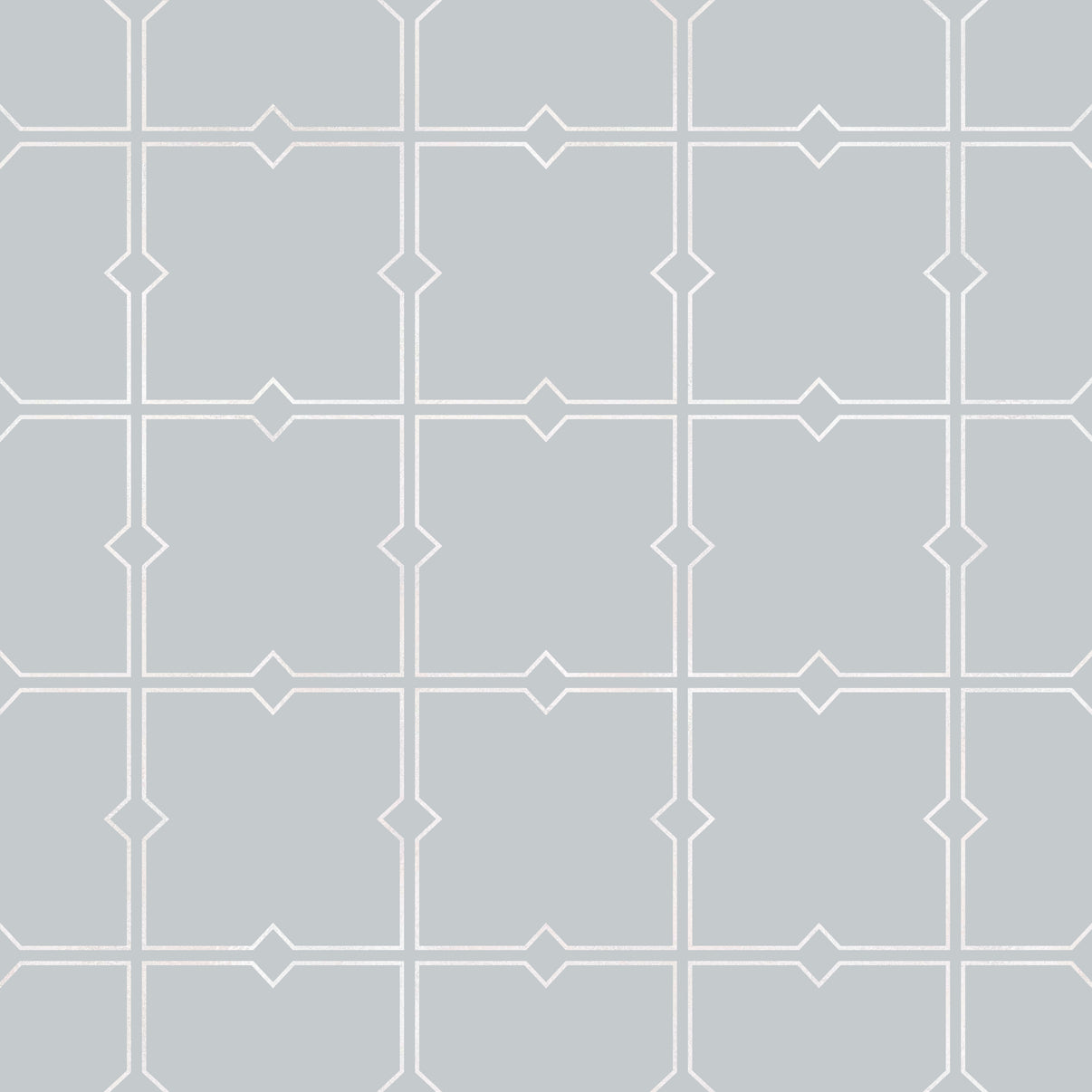 Grey Square Geometric Tile Pattern Self Adhesive Vinyl