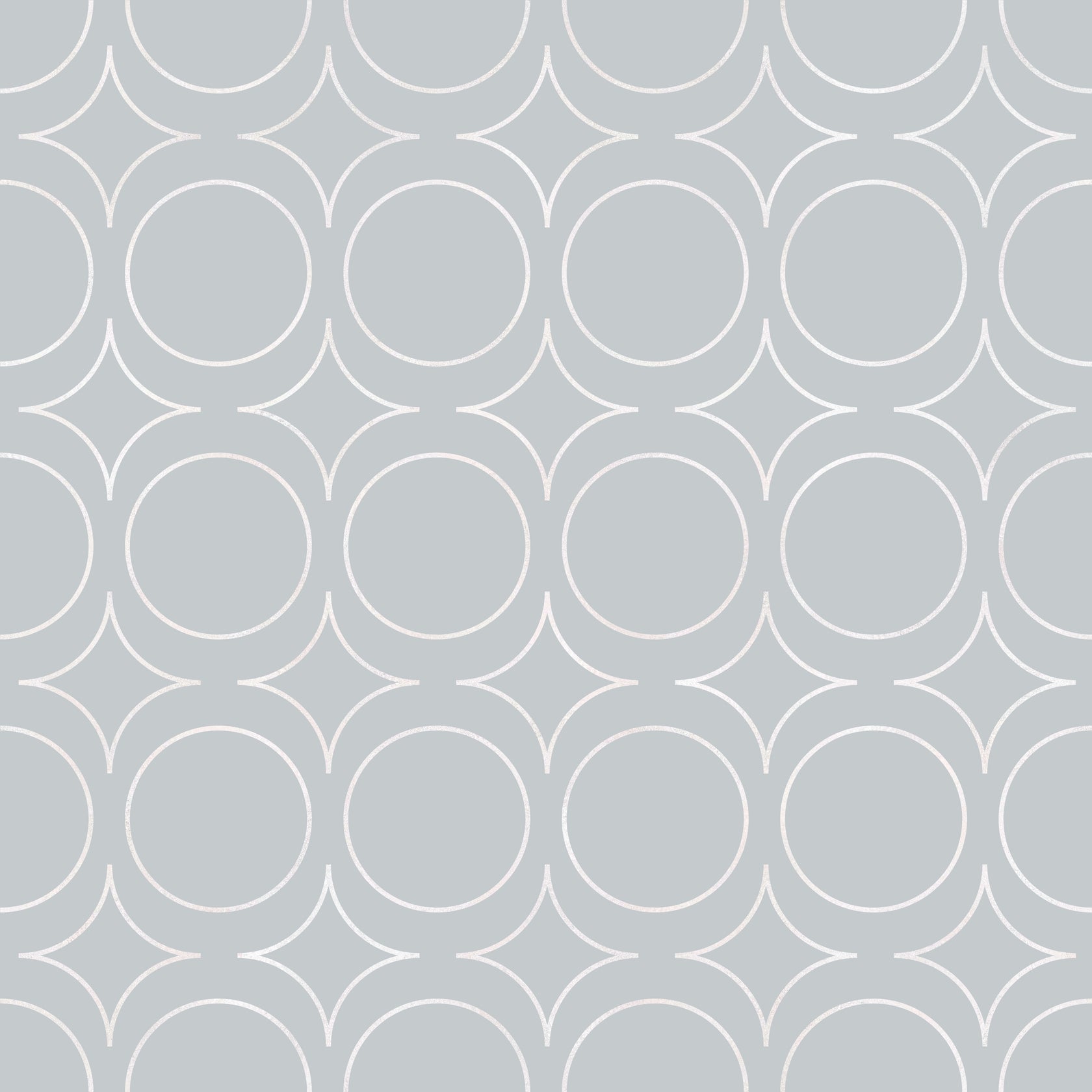 Grey Circular Geometric Design Self Adhesive Vinyl – QuoteMyWall