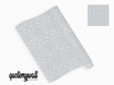 Grey Circular Geometric Design Self Adhesive Vinyl
